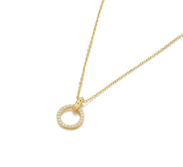 Open-Circle Necklace – The Boldera